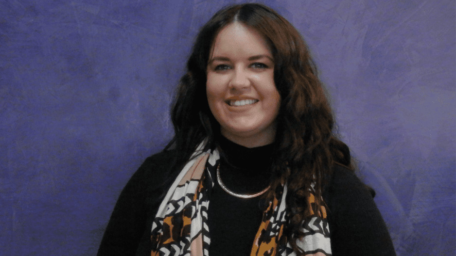 Sarah Celebrates Prompt Promotion