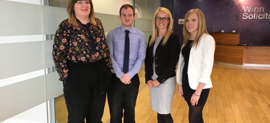 Joseph, Amy, Helena and Chloe Achieve Training Contracts